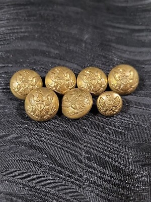 Civil War Brass Coat General Uniform Buttons Thomas & Company ...