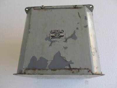Vintage UTC POWER Transformer Type S-47 2000 2500 3000 VAC SEC | eBay