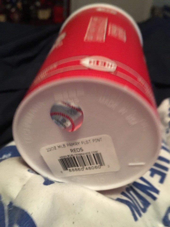 Plastic Cincinnati Reds Cup 22oz Pint | eBay