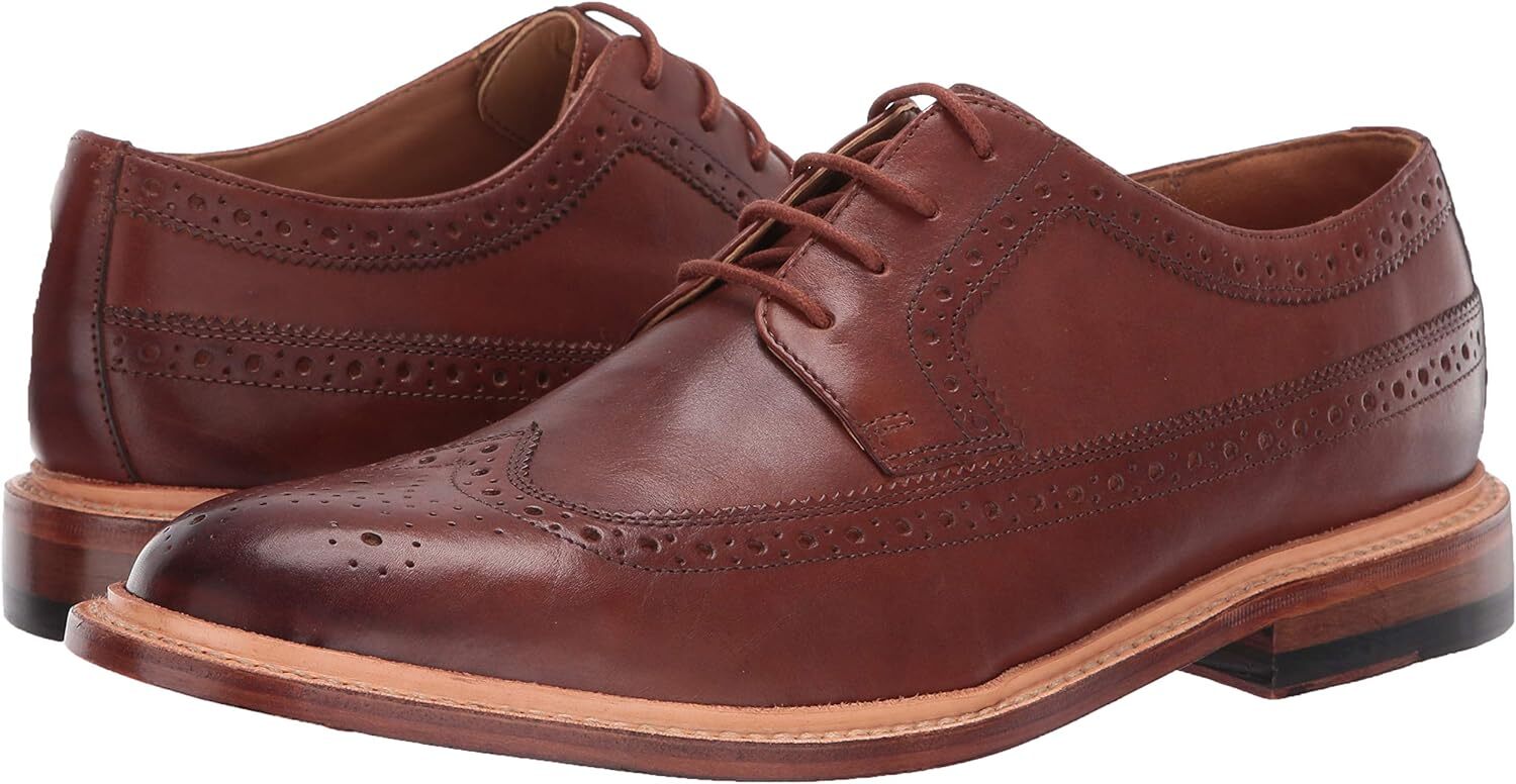 Men's Shoes Clarks Bostonian NO. 16 SOFT WING Leather Oxfords 26137284 ...