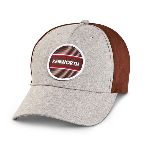 Kenworth Trucks Motors Gray & Brown Vintage Circle Patch Snapback Hat/Cap | eBay