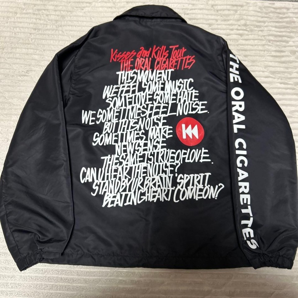 The Oral Cigarettes Coach Jacket Men JPN Limited Edition Rare Model ...
