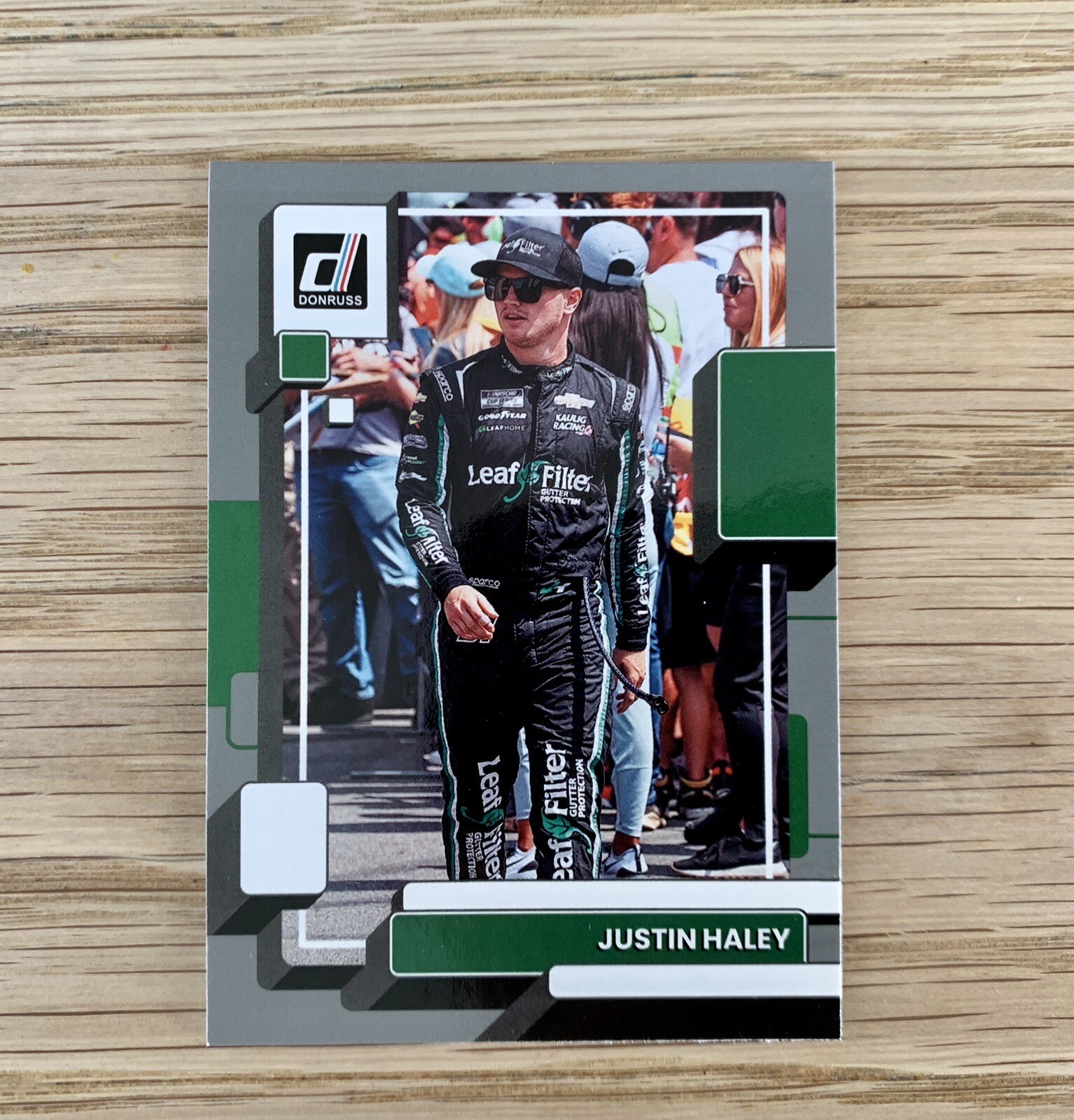 2023 Donruss Racing Nascar SILVER Card JUSTIN HALEY | eBay