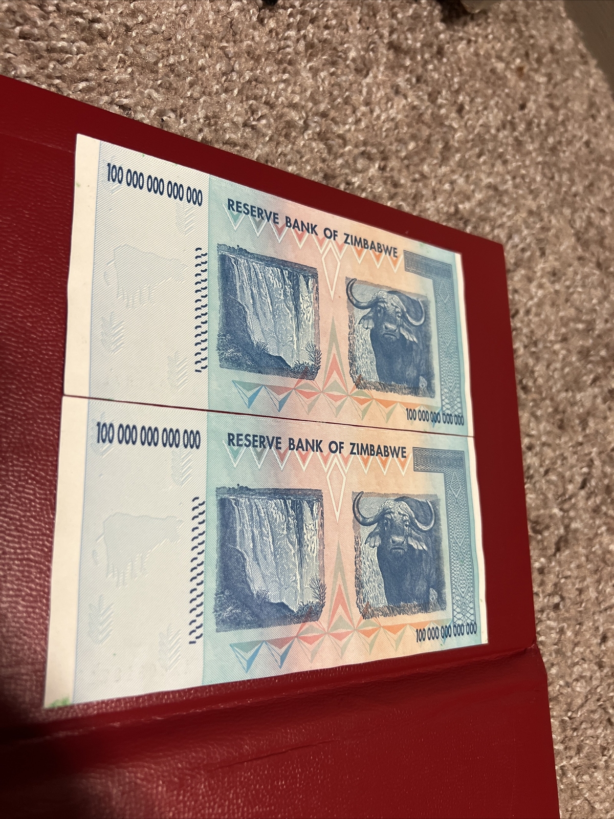 Zimbabwe $100 Trillion Dollar Note | eBay