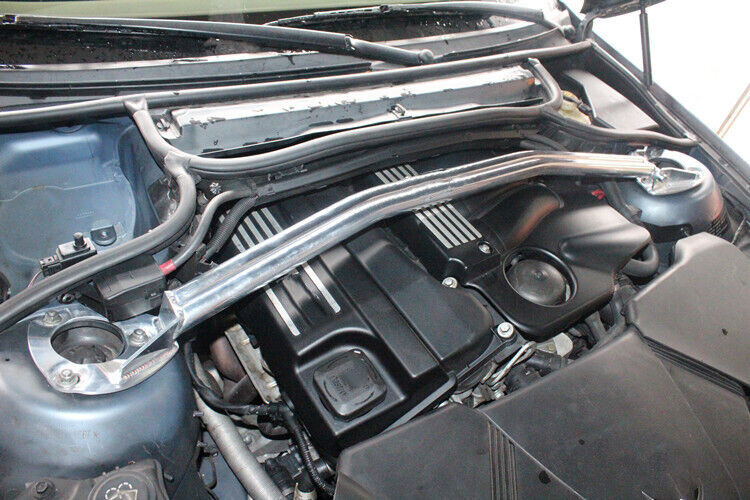 Front Engine Upper Suspension Strut Bar Tower Brace for BMW E46 3 ...