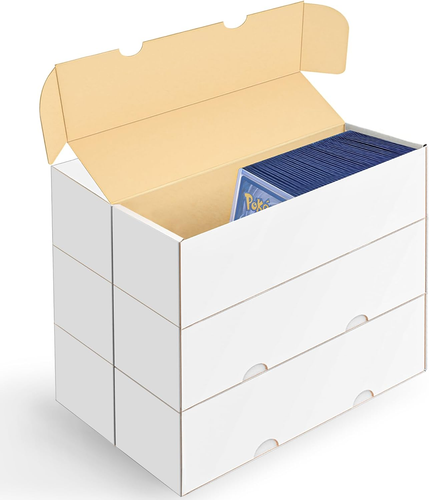 Trading Card Storage Box for Toploader,Baseball Card Storage Box, 6 ...