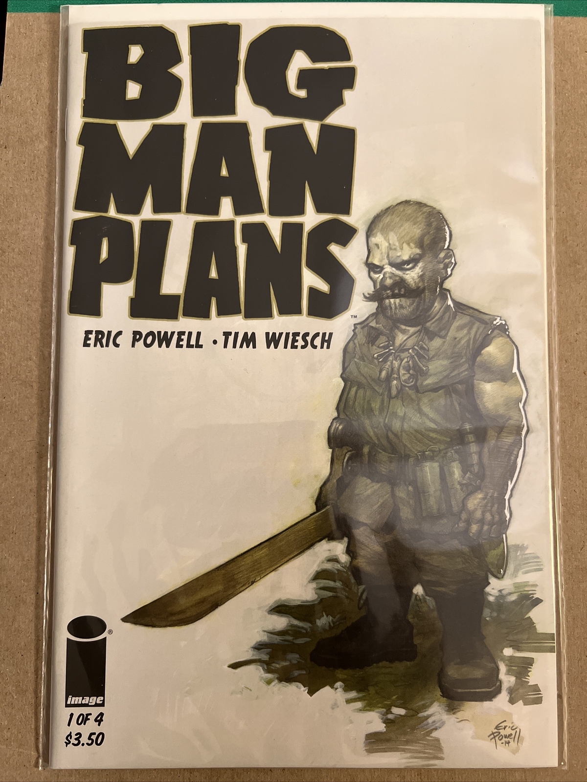 BIG MAN PLANS # 1-4 | VF+/NM- 1st Prints | COMPLETE MINI SERIES ...