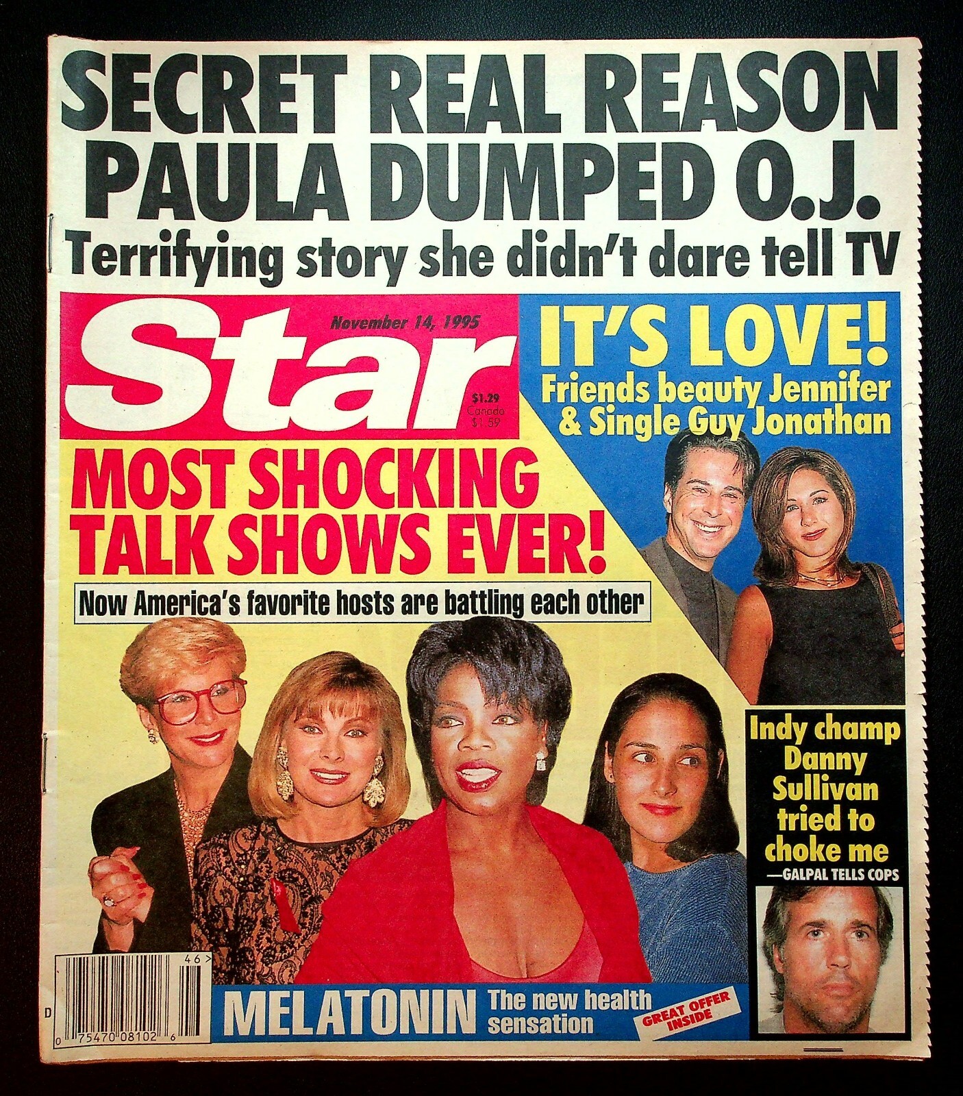 VINTAGE Star Tabloid Magazine November 14 1995 OJ Simpson Danny ...