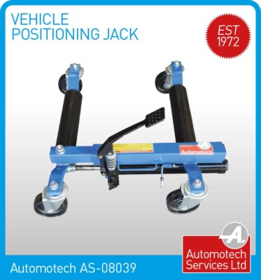 GO JACKS HYDRAULIC OPERATED WHEEL TROLLY PAIR POSITIONING JACK, CAR ...