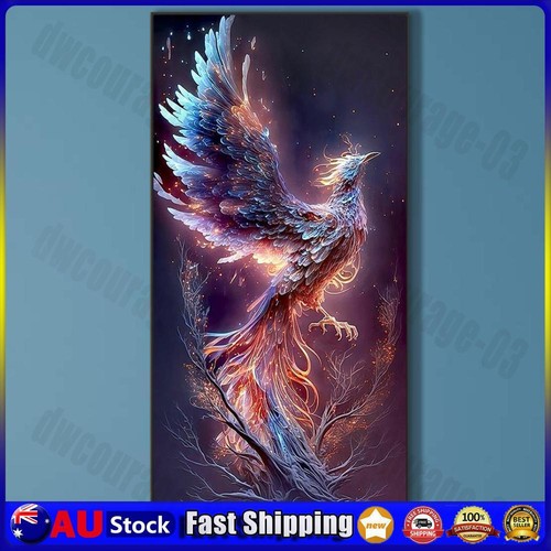 5D DIY Full Round Drill Diamond Painting Phoenix Kit Home Decoration ...