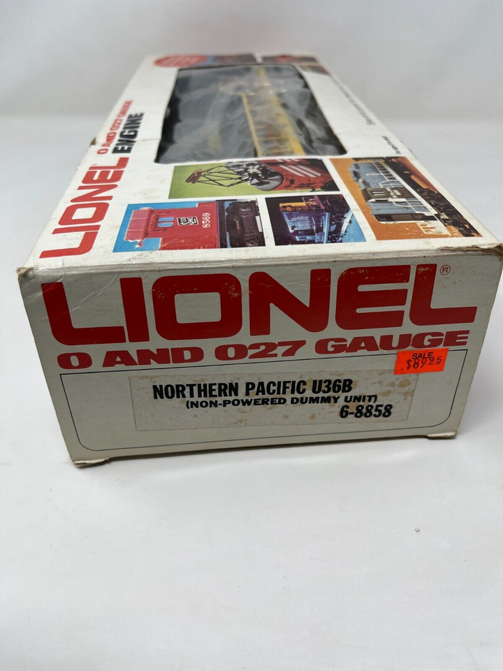 LIONEL 6-8858 Northern Pacific Diesel Locomotive U36B Non Powered Dummy ...
