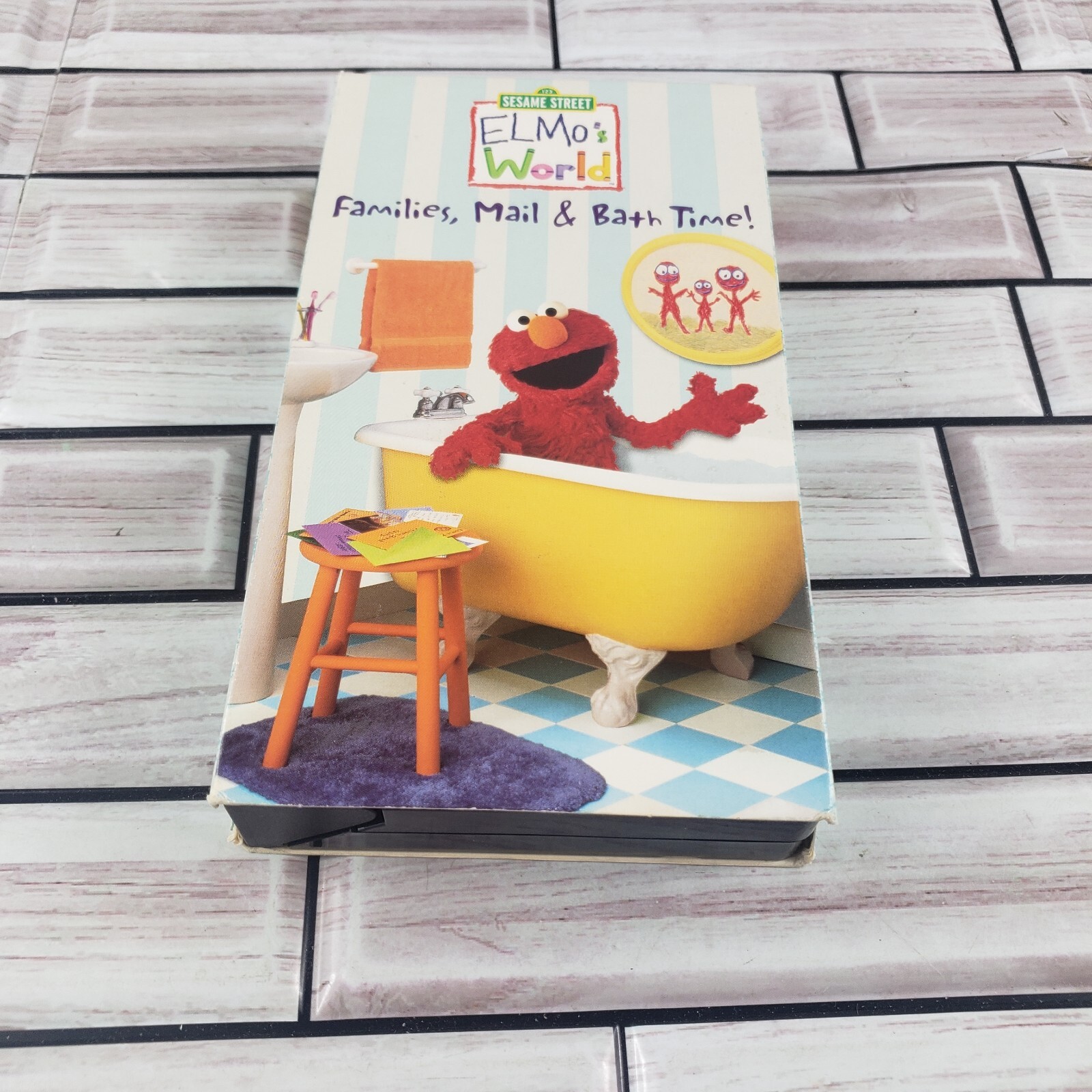 Rare Elmo’s World - Families, Mail and Bath Time VHS 2004 Sesame Street ...