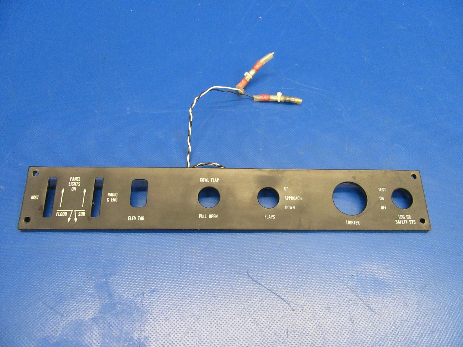 Beech Bonanza Astronics Center Electroluminescent Panel 35-380133-53 ...