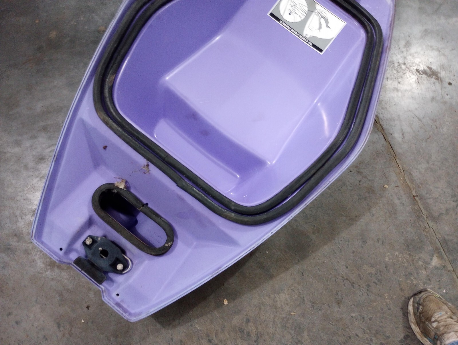 1992 92 Seadoo Sea Doo 587 GTS Jetski Pwc Front Purple Hood Cover | eBay