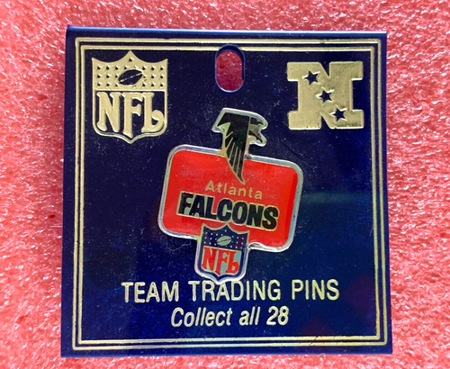 B10 Pins NFL Genuine ATLANTA FALCONS by Peter David 1986 Vintage Lapel ...