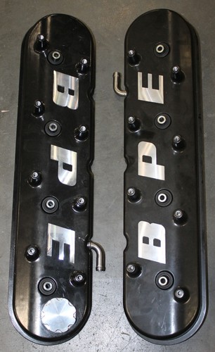 Pair of BluePrint Engines Scripted LS Valve Covers - No Hardware ...