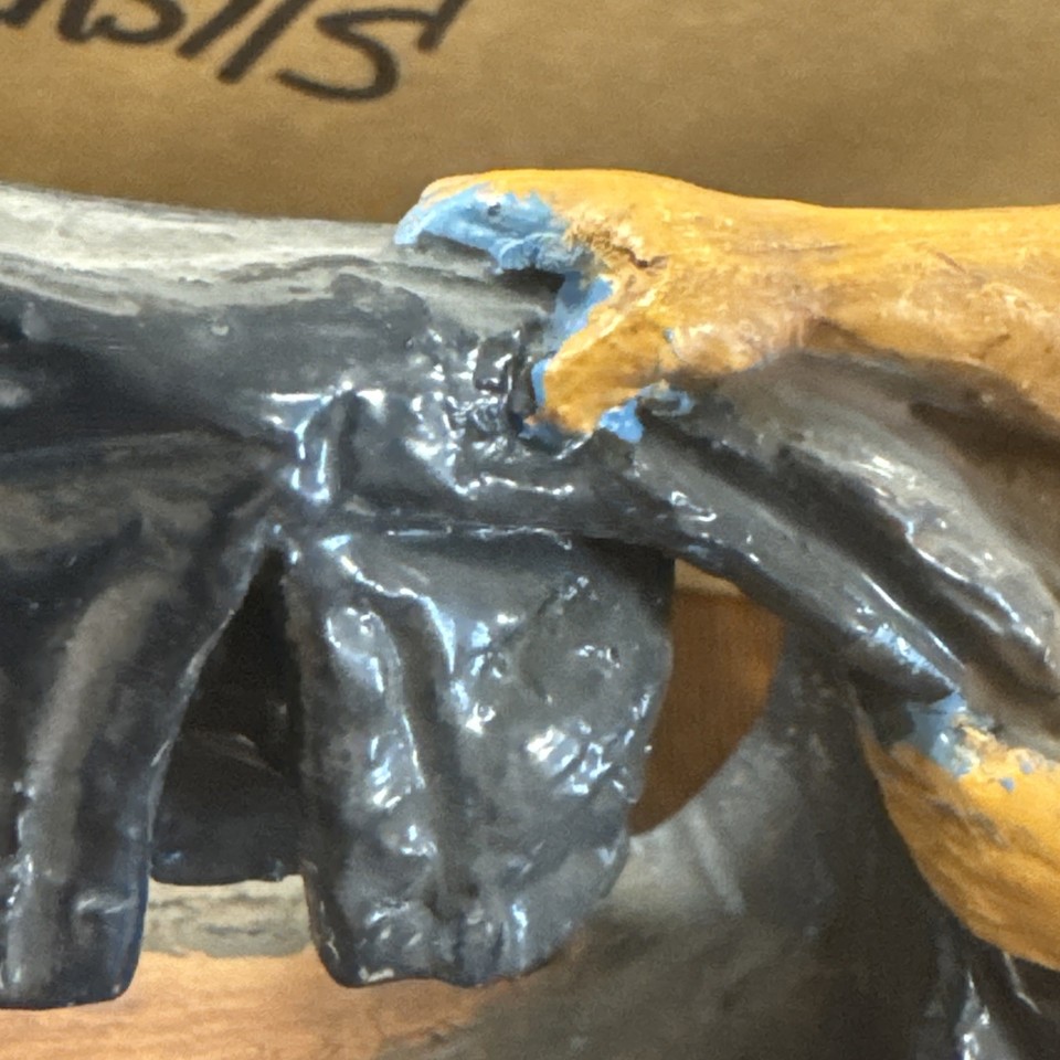 Vintage LIBERTO Denim Jeans Men’s Workwear Store Display Handpainted ...