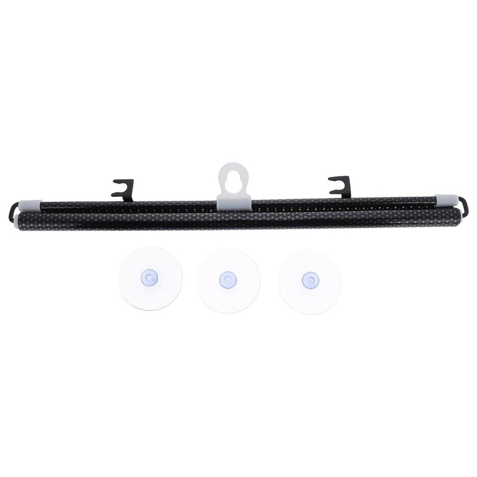 2 Sets Telescopic Curtain Suction Cup Window Shade Nail Free Privacy ...