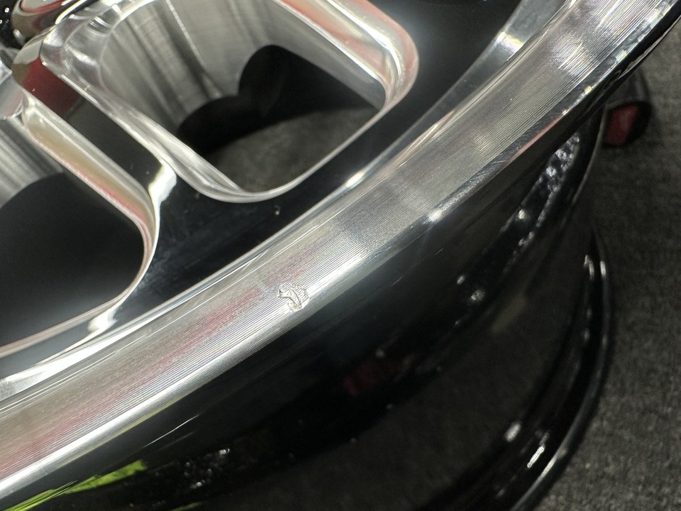 Blemished Single 18x9.5 Black Milled Wheel Weld Racing Laguna S107 5x4 ...