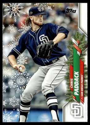 2020 Topps Holiday Chris Paddack San Diego Padres #HW128 | eBay