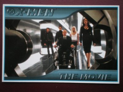 POSTCARD B12 ADVERT X-MEN - THE MOVIE FILM POSTER | eBay UK