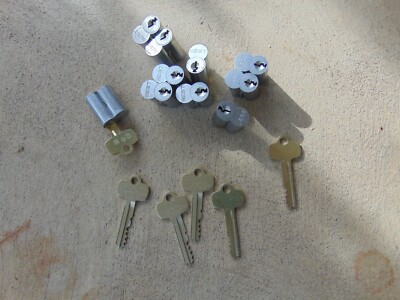 10 - BEST F CORES 6 PIN WITH 1 CORE KEY AND 5 KEYS LOCKSMITH | eBay