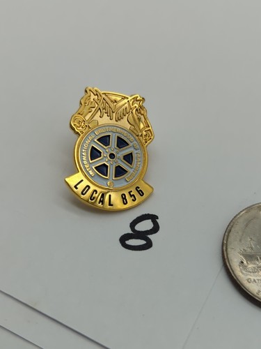 Teamsters Union Metal Lapel Pin LU LOCAL UNIONS 856 | eBay