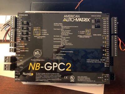 American Auto-Matrix SBC-GPC2 Advanced Applications Controller | eBay