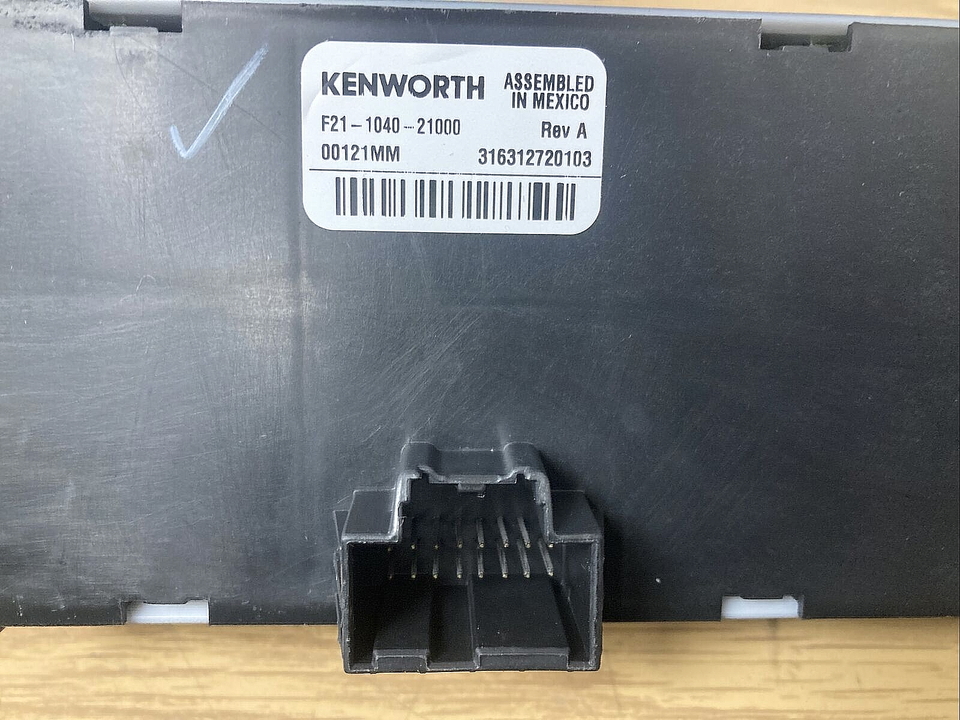 Paccar OEM Heater & AC Temperature Cab Control Assembly Unit for ...