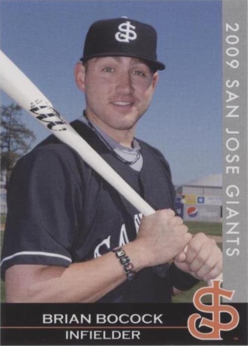 2009 Grandstand San Jose Giants - Brian Bocock #13 for sale online | eBay
