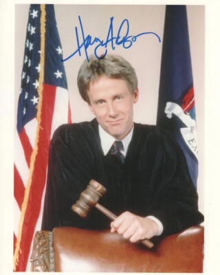 HARRY ANDERSON SIGNED AUTOGRAPH 8X10 PHOTO - JUDGE HARRY STONE NIGHT ...