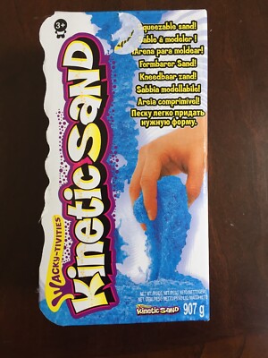 Kinetic Sand Moldable Squeezable Spin Master 907 Grams XL Pack Blue New ...