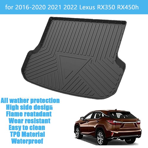 All Weather for 2016 2017-2022 Lexus RX350 RX450h TPO Trunk Mats Cargo ...