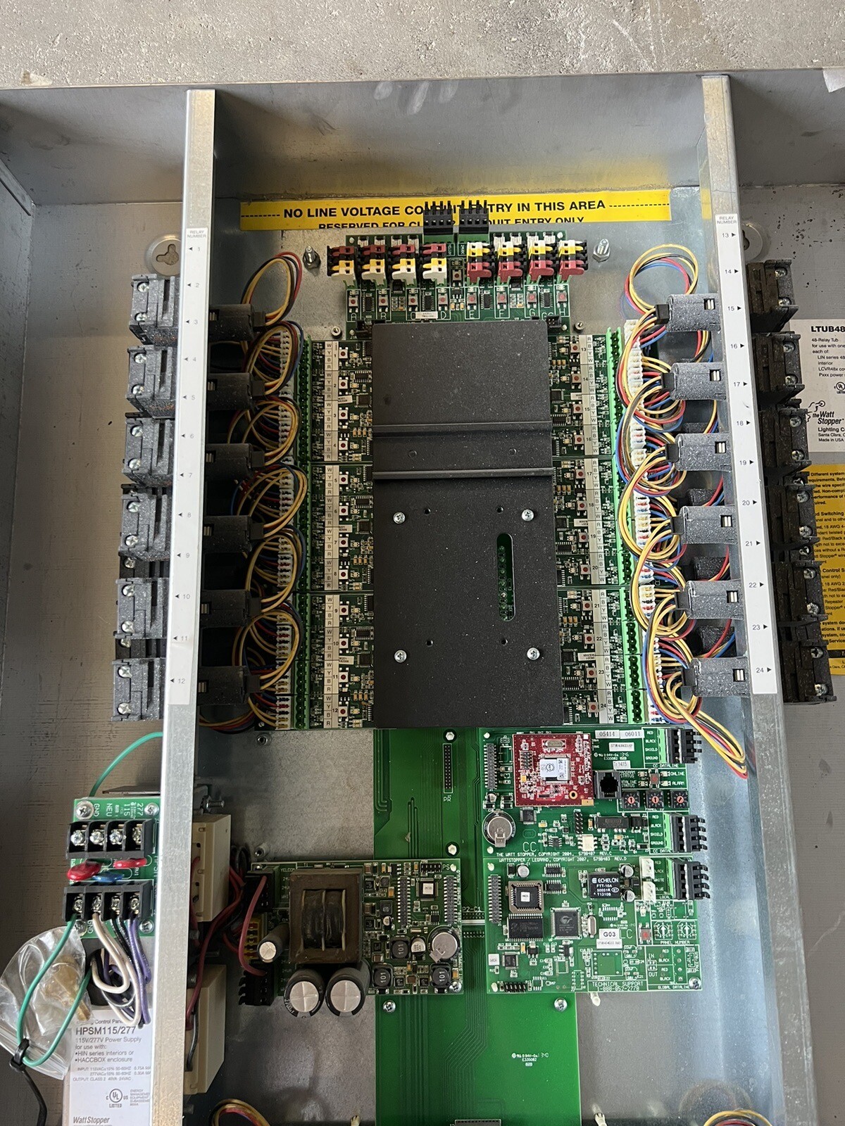 *NEW* WATTSTOPPER LICA48 RELAY PANEL INTERIOR LTUB48 BOX LICA48-115/277-40HD | eBay