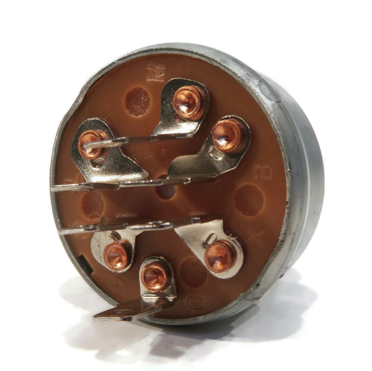 Ignition Switch, 6 Terminal with Keys for Oregon 33-392, 33392 Lawn ...