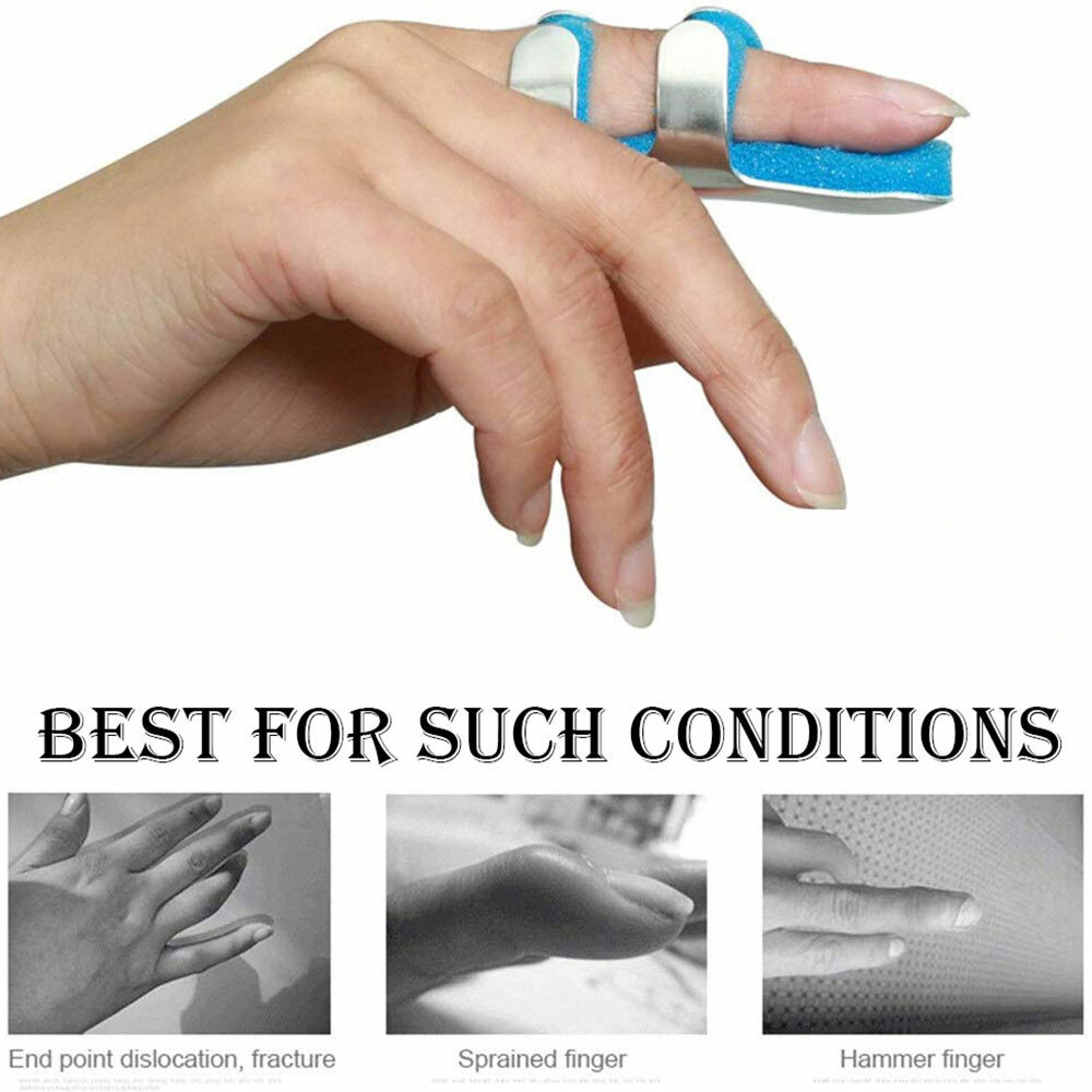 Solace Care Aluminum Toad Finger Protector Support - Frog Finger Splint ...