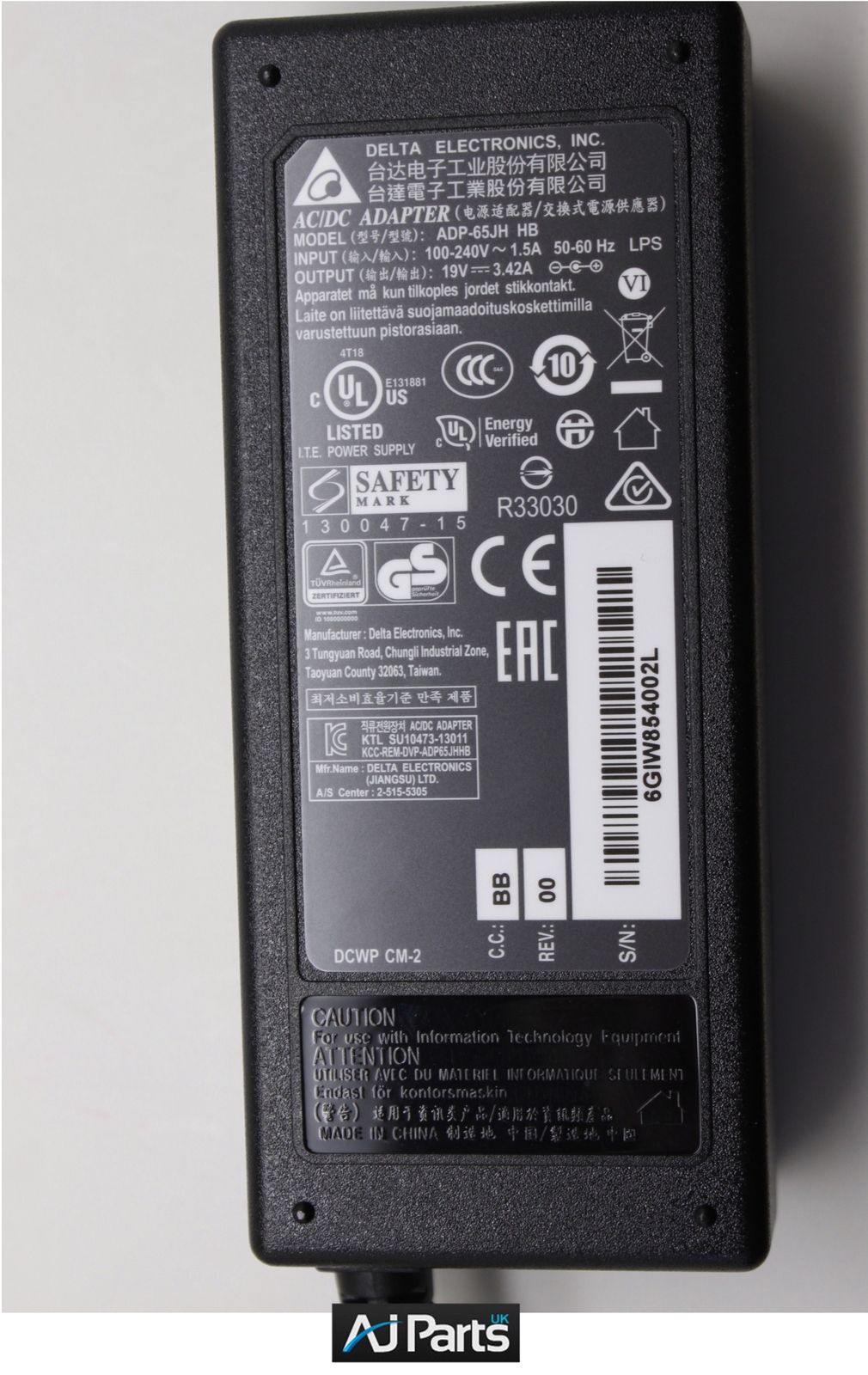 New Replacement Delta Adapter 65W PSU For Toshiba SATELLITE M50D-A-10N ...