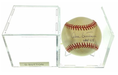 DON SUTTON Autographed Baseball W/ HOF 98 Inscription No COA | eBay