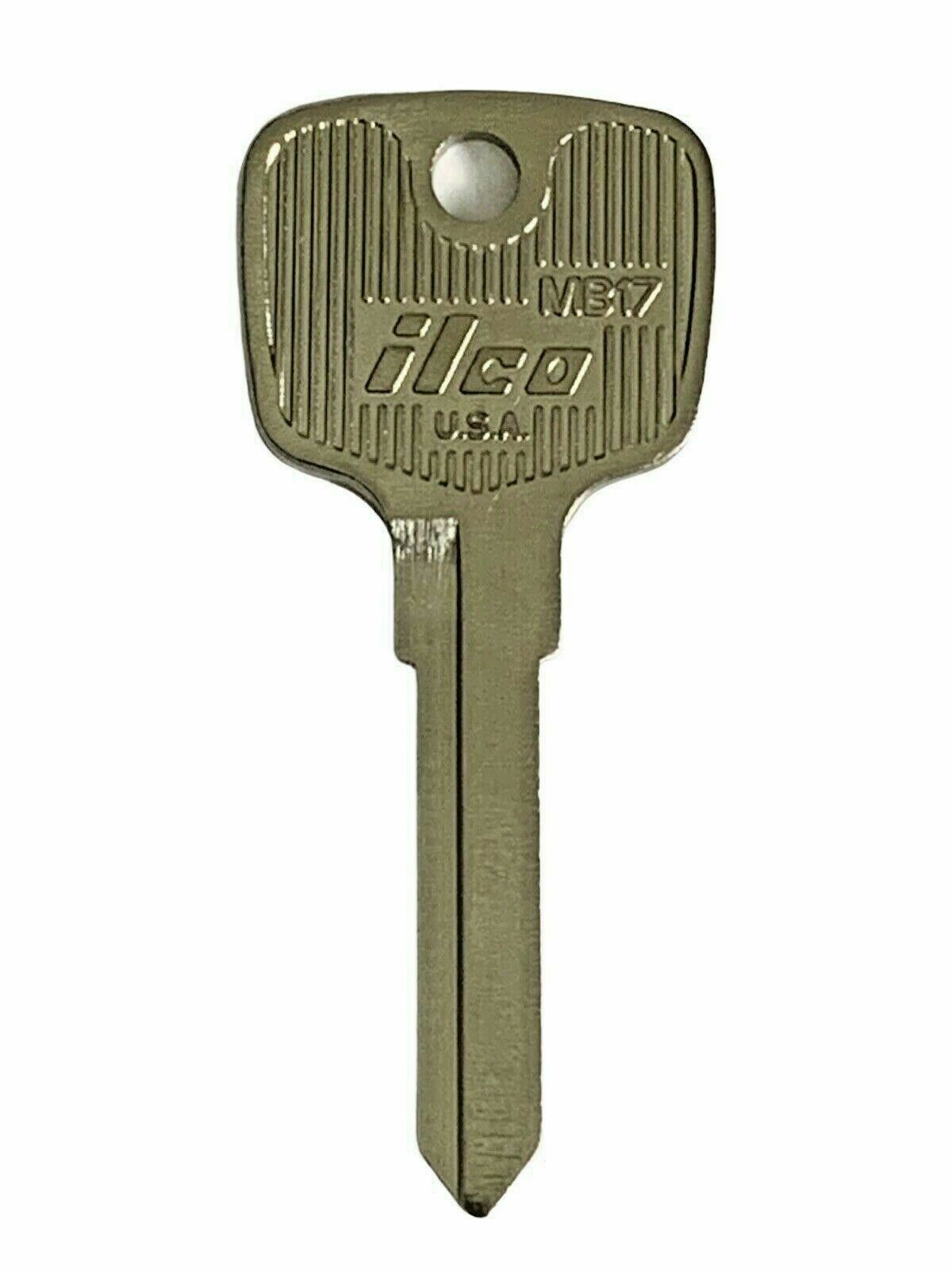 1 1968-1976 Mercedes 240D Automotive MB17 MB37 M81X YM15 MEHM Key Blank ...