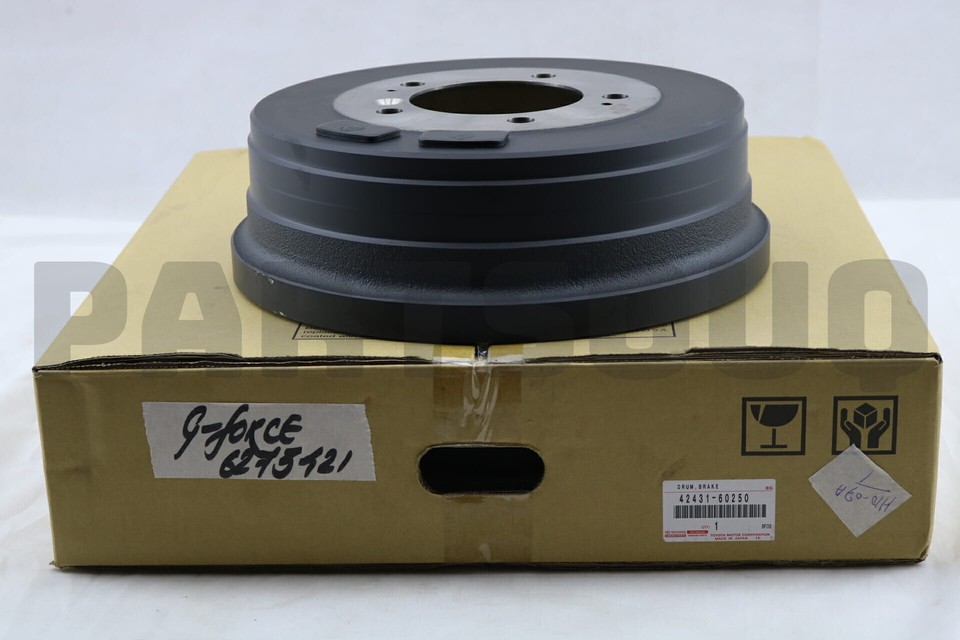 4243160250 Genuine Toyota DRUM SUB-ASSY, REAR BRAKE 42431-60250 | eBay
