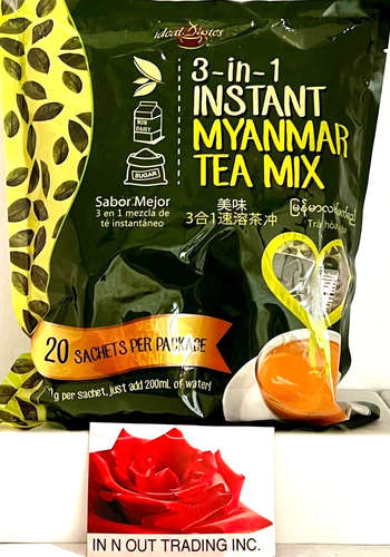 Ideal Taste 3-In-1 Instant Myanmar Tea Mix 20 Sachets x 30g~08/2027 | eBay