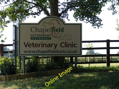 Photo 12x8 Chapelfield Veterinary Clinic sign Brooke/TM2899 Off the ...