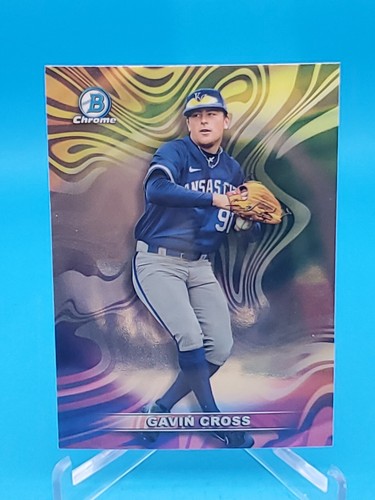 Gavin Cross 2022 Bowman Draft #MR-8 Mood Ring SP Insert - Royals ...
