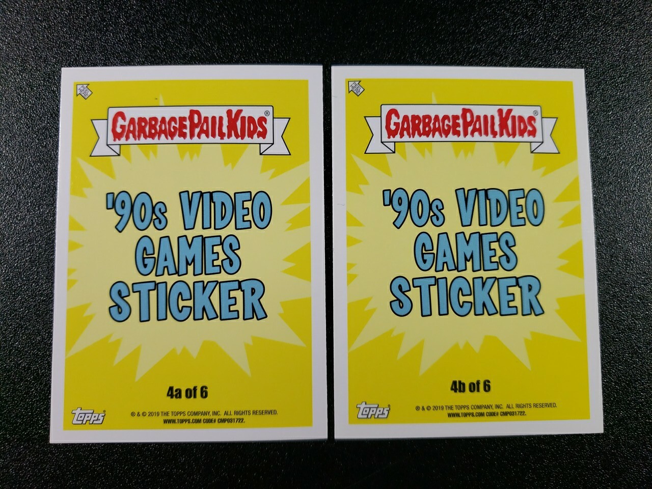 Mortal Kombat Goro Scorpion Raiden Johnny Cage Spoof Card Set Garbage ...