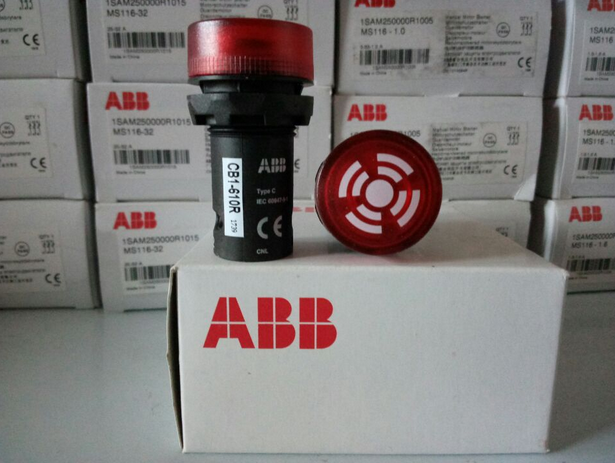 1 PC New ABB CB1-610R CB1610R Buzzer 24VAC/DC Red | eBay
