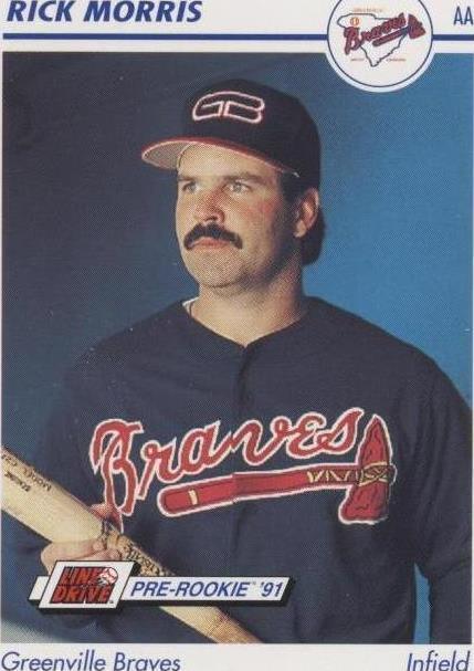 1991 Line Drive Pre-Rookie - AA Rick Morris #213 (RC) for sale online ...