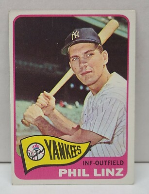 PHIL LINZ 1965 Topps #369 ~ New York YANKEES | eBay