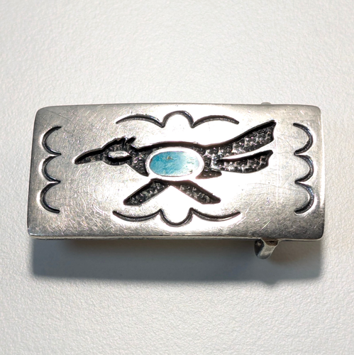 Vintage Unisex Belt Buckle Taxco Sterling Silver Roadrunner Bird W ...