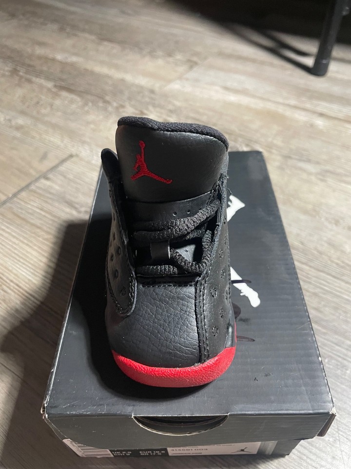 Size 3C [414581-003] Toddlers Air Jordan Retro 13 (TD) 'Dirty Bred' | eBay