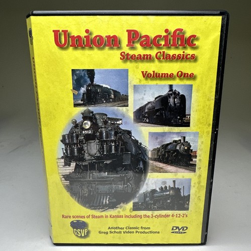 Union Pacific Steam Classics Volume One 1 Train DVD Greg Scholl ...